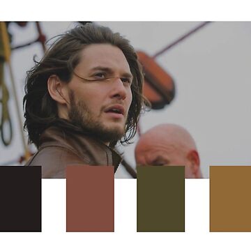 "prince caspian color palette " Sticker for Sale by bee m | Redbubble