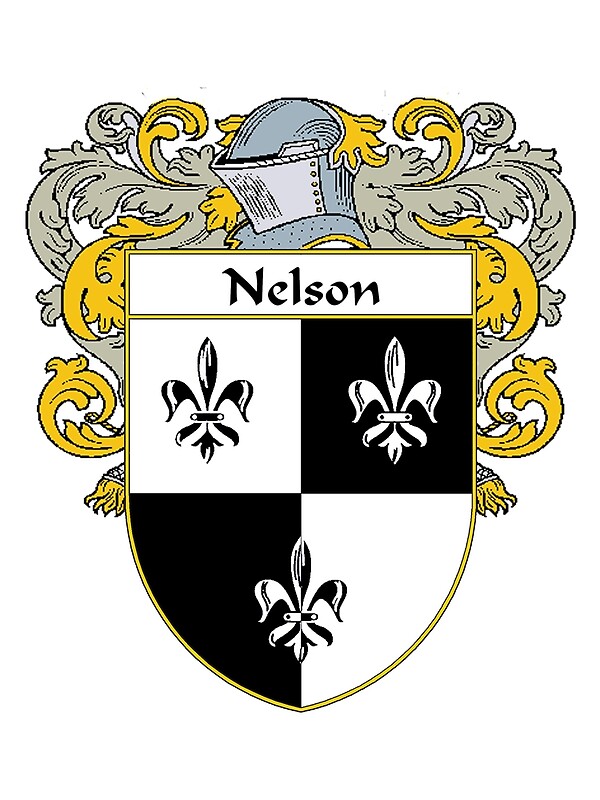 "Nelson Coat of Arms/Family Crest" by William Martin | Redbubble