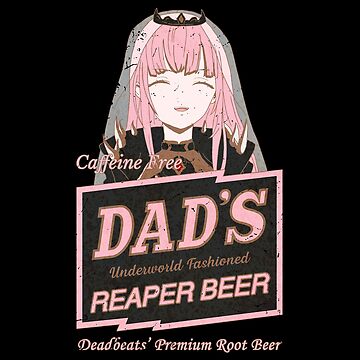 "Dad's Reaper Beer" Sticker for Sale by CCCDesign | Redbubble