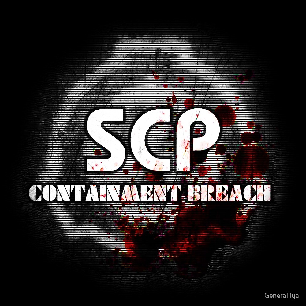 "SCP Containment Breach Logo" by GeneralIlya | Redbubble