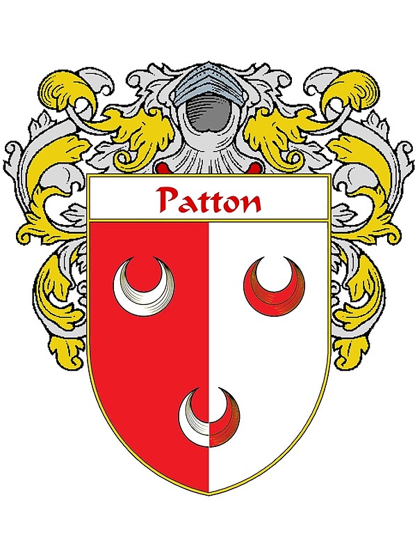 "Patton Coat of Arms / Patton Family Crest" by William Martin | Redbubble