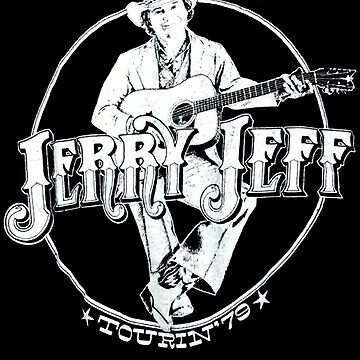 "Vintage 1979 Jerry Jeff Walker Concert Tour" Poster for Sale by ...