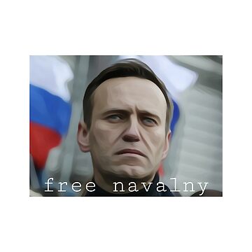 Sticker for Sale mit "Kostenlose navalny" von YourTShirt0 | Redbubble