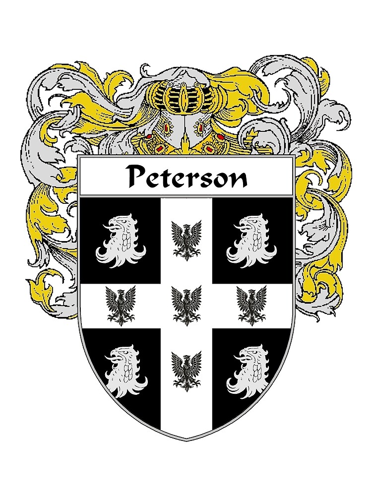 "Peterson Coat of Arms / Peterson Family Crest" by William Martin ...