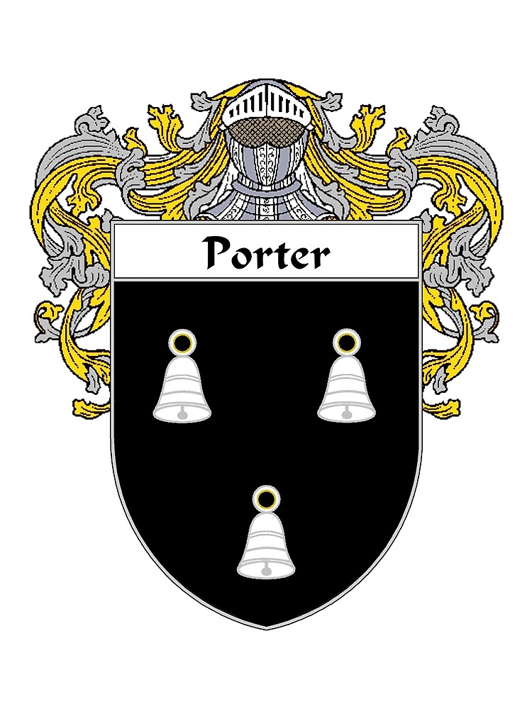 "Porter Coat of Arms / Porter Family Crest" by William Martin | Redbubble