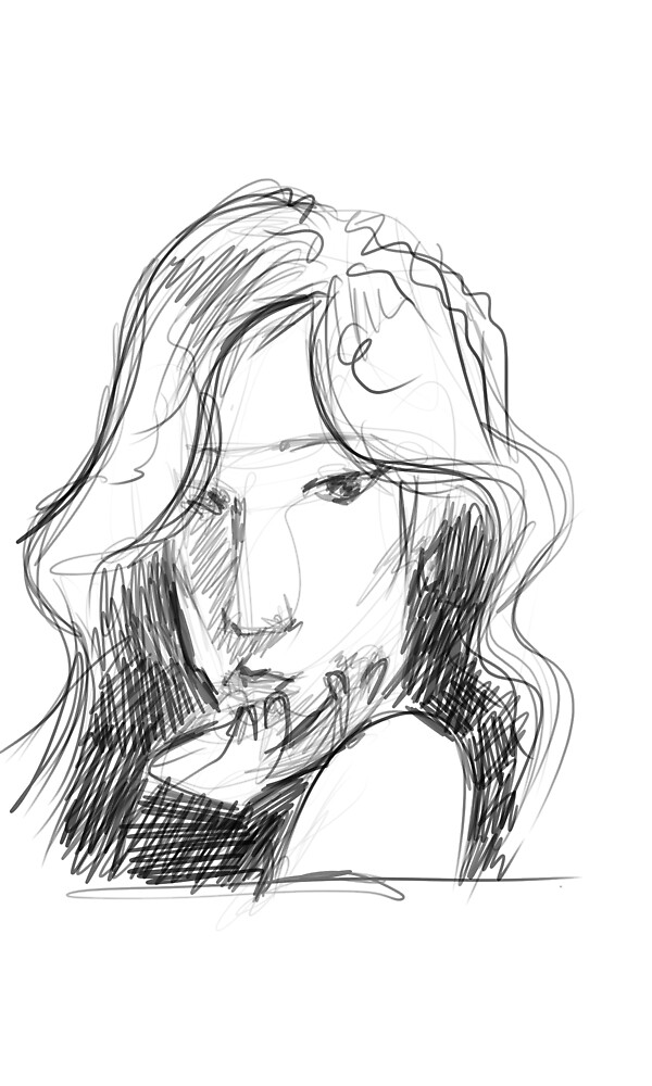 "a haughty woman" by JamesJang | Redbubble