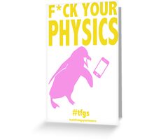 Physics: Greeting Cards | Redbubble