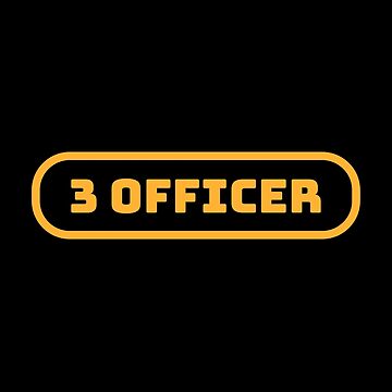"3 Officer Rank - Merchant Navy" Sticker for Sale by Passion-For-Sea ...