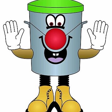 "dusty bin" Sticker for Sale by kevinroberts40 | Redbubble
