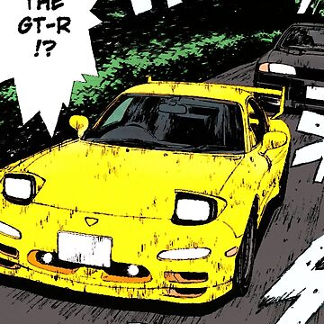 "Initial D - FD3S vs R32" Poster for Sale by xencn | Redbubble