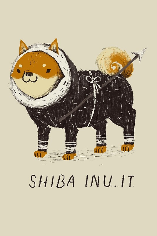 Shiba Inu: Art Prints | Redbubble