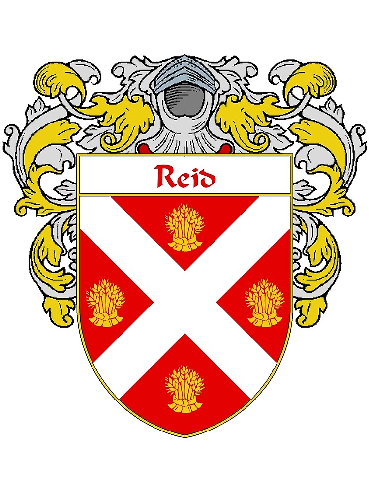 "Reid Coat of Arms / Reid Family Crest" by William Martin | Redbubble