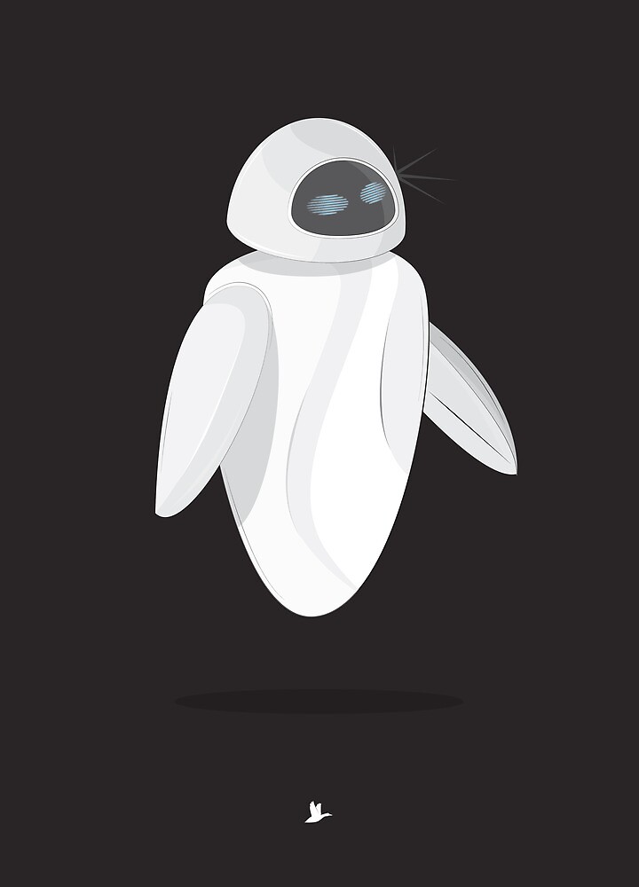 "WALL.E EVE" by David Wildish | Redbubble
