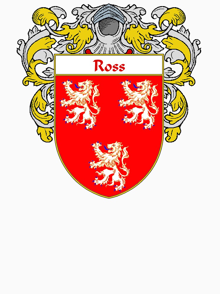 "Ross Coat of Arms / Ross Family Crest" T-shirt by IrishArms | Redbubble