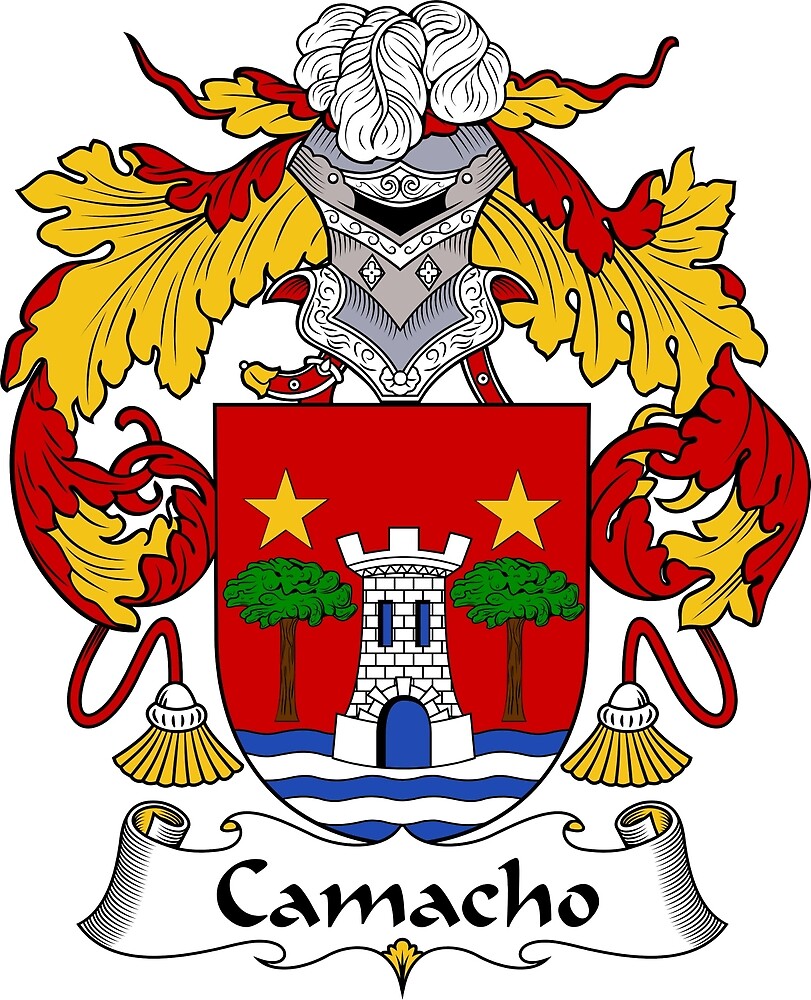 "Camacho Coat of Arms/Family Crest" by William Martin | Redbubble