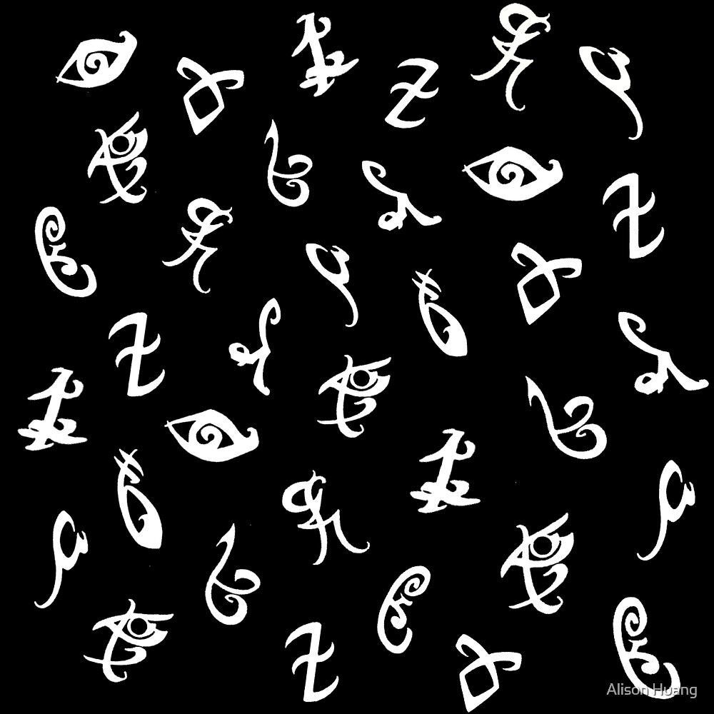 "TMI RUNES" by Alison Huang | Redbubble