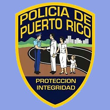 "Puerto Rican Police Policia De Puerto Rico" Canvas Print for Sale by ...