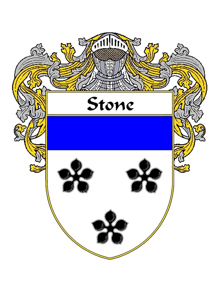 "Stone Coat of Arms / Stone Family Crest" by William Martin | Redbubble