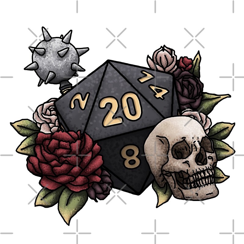 "Cleric Class D20 SERIES 2 - Tabletop Gaming Dice - Grave Death Cleric ...