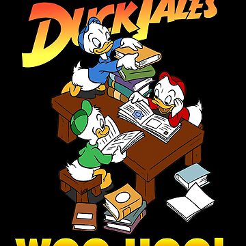 "Woo Hoo duck tales art gift for fans" Sticker for Sale by ...