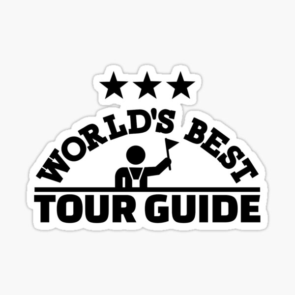 Tour Guide Stickers | Redbubble
