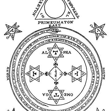 "King Solomon Magic Circle" Coasters (Set of 4) by Talismania | Redbubble