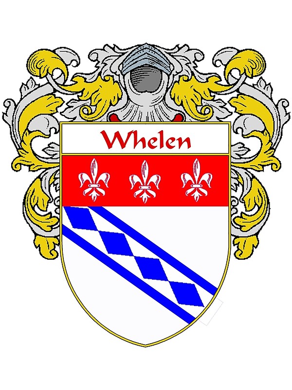 "Whelen Coat of Arms / Whelen Family Crest" by William Martin | Redbubble