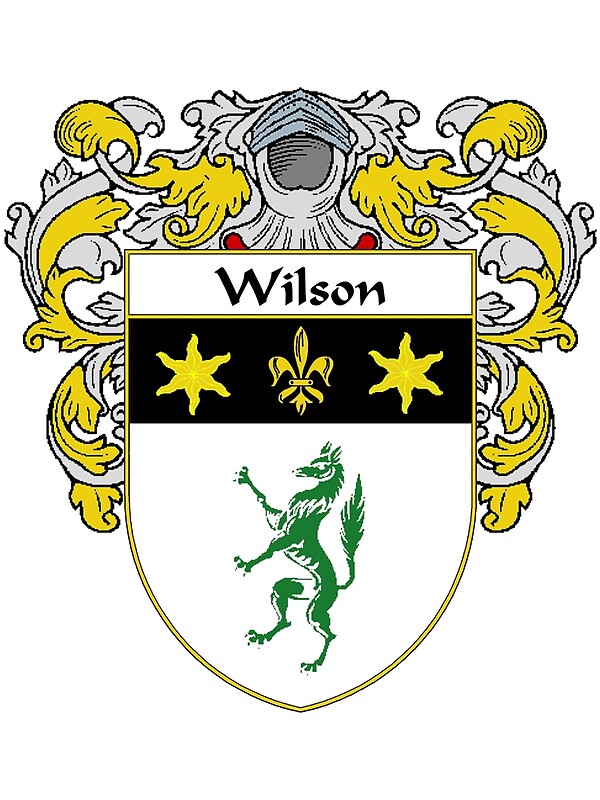"Wilson Coat of Arms / Wilson Family Crest" by William Martin | Redbubble