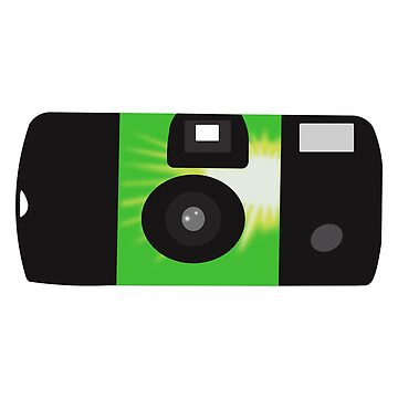 "Fujifilm QuickSnap" Sticker for Sale by EmPrintsUK | Redbubble
