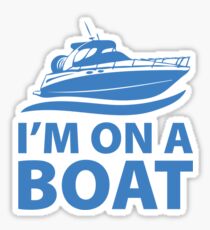 Boat Funny: Stickers | Redbubble