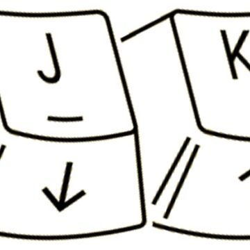 "HJKL - VIM Navigation Keyboard Keys Design for Vim Hackers" Essential ...