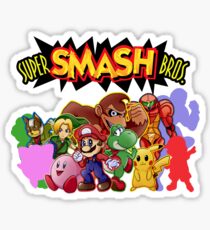 Super Smash Bros: Stickers | Redbubble