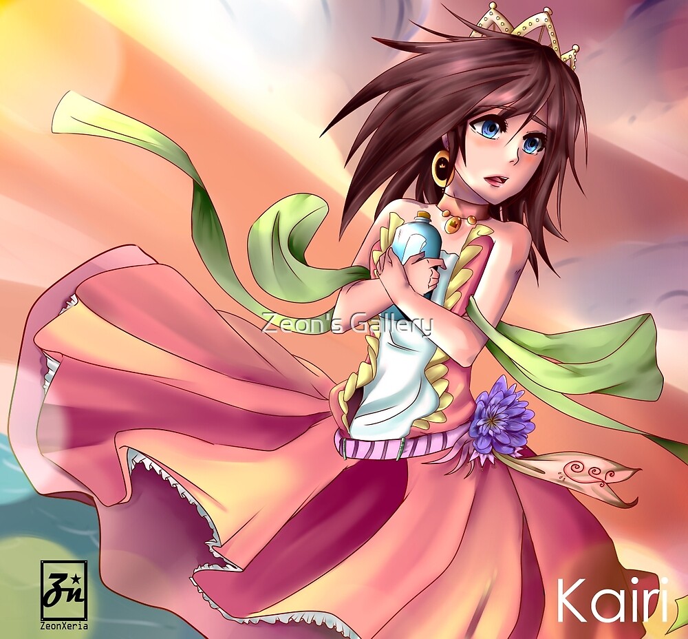 "Kingdom Hearts: Princess Kairi" by Zeon's Gallery | Redbubble