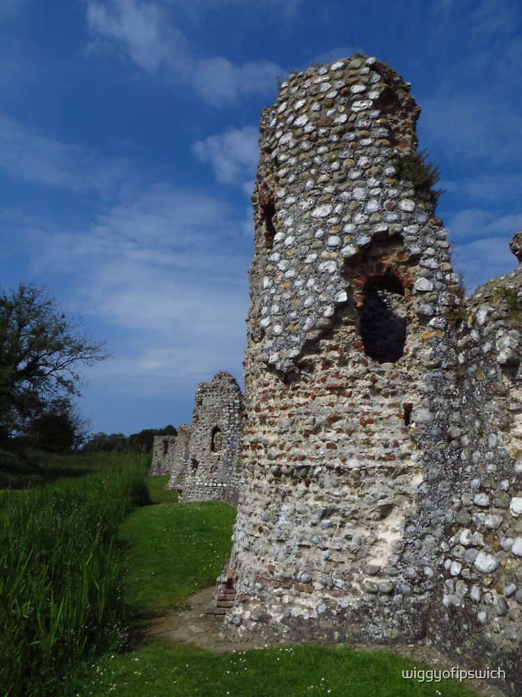"Crumbling Towers, Baconsthorpe Castle" by wiggyofipswich | Redbubble