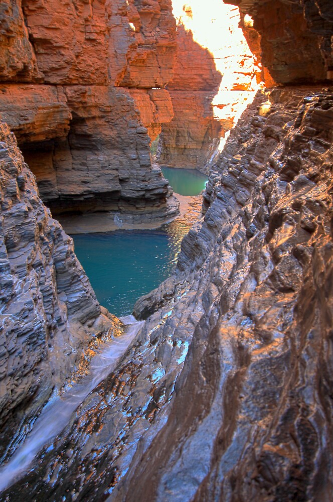 "Hancock Gorge below Kermits Pool HDR, Karijini National Park" by ...