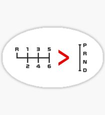 Stick Shift: Stickers | Redbubble
