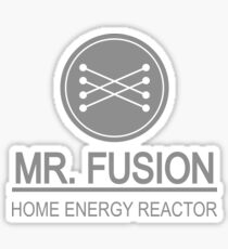 Mr Fusion Stickers | Redbubble
