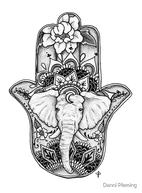 Namaste Drawing: Posters | Redbubble