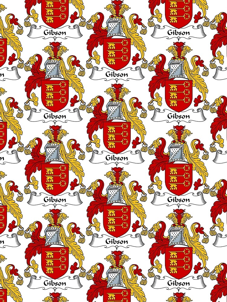 "Gibson Coat of Arms / Gibson Family Crest" Scarf by ScotlandForever ...