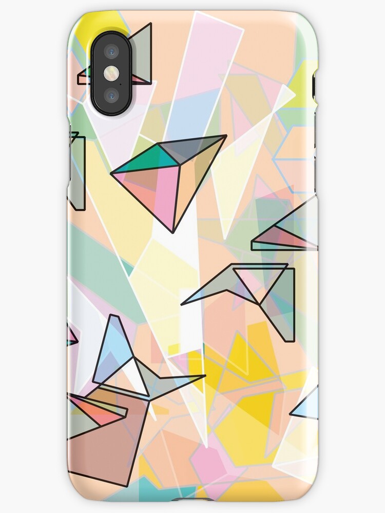 "shapes" iPhone Cases & Skins by artofcomma | Redbubble