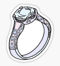 Engagement Ring: Stickers | Redbubble