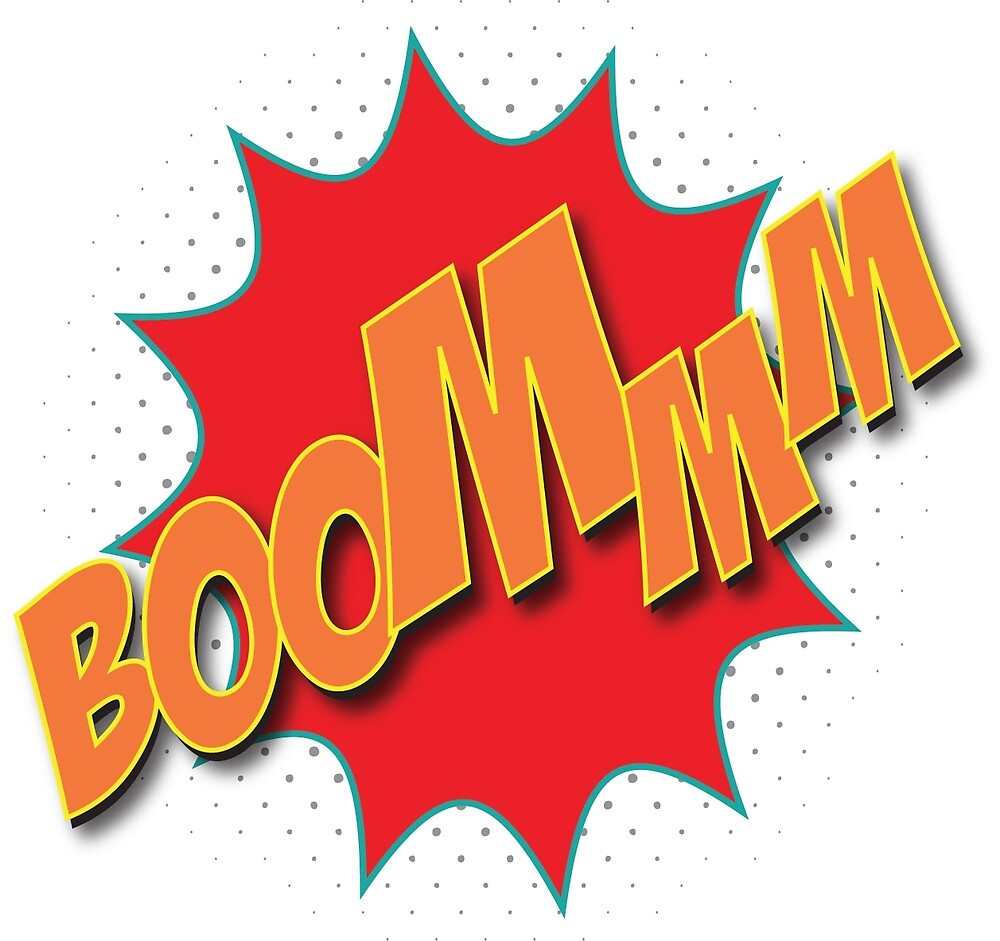 "Here come the BooMmM " by markadze84 | Redbubble