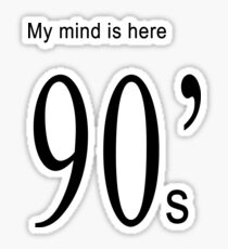 90s: Stickers | Redbubble