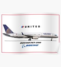 United Airlines: Posters | Redbubble