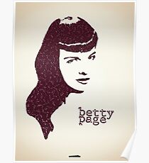 Betty Page Posters | Redbubble