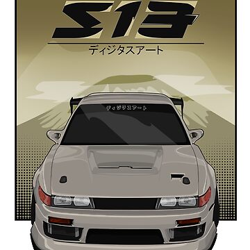 "Nissan S13 " Poster for Sale by . Radvilla | Redbubble