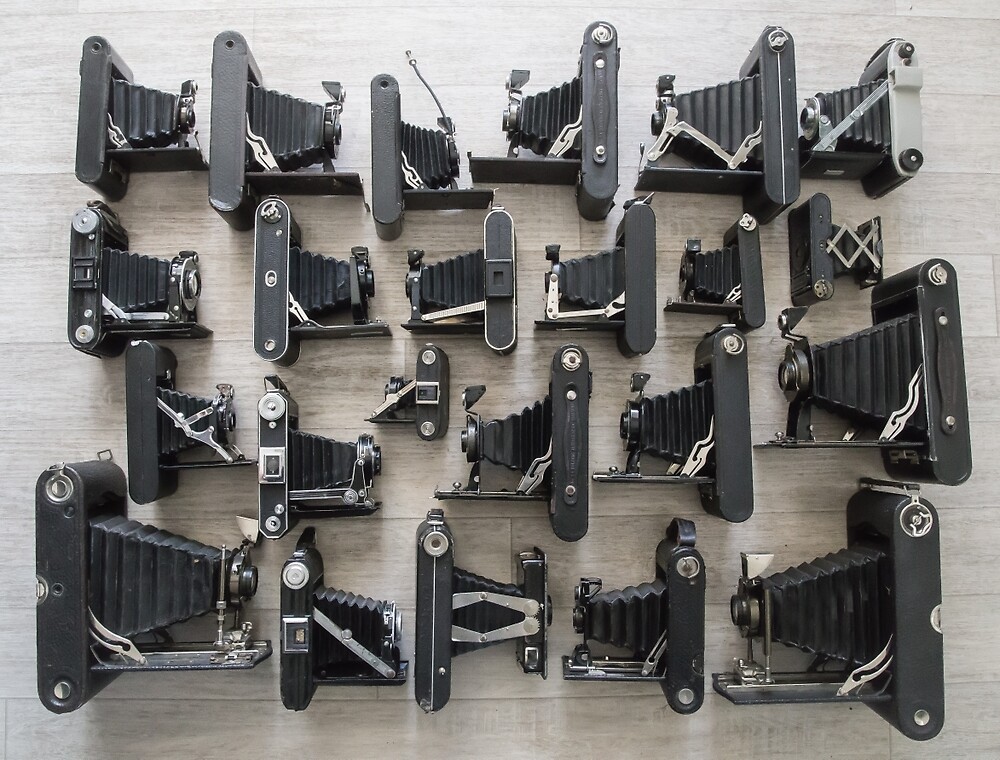 "Folding Cameras" by Keith G. Hawley | Redbubble