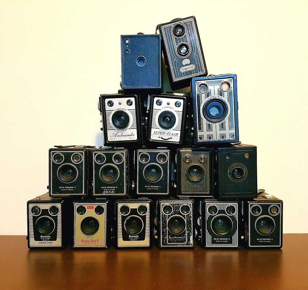 "Camera Stack" by Keith G. Hawley | Redbubble