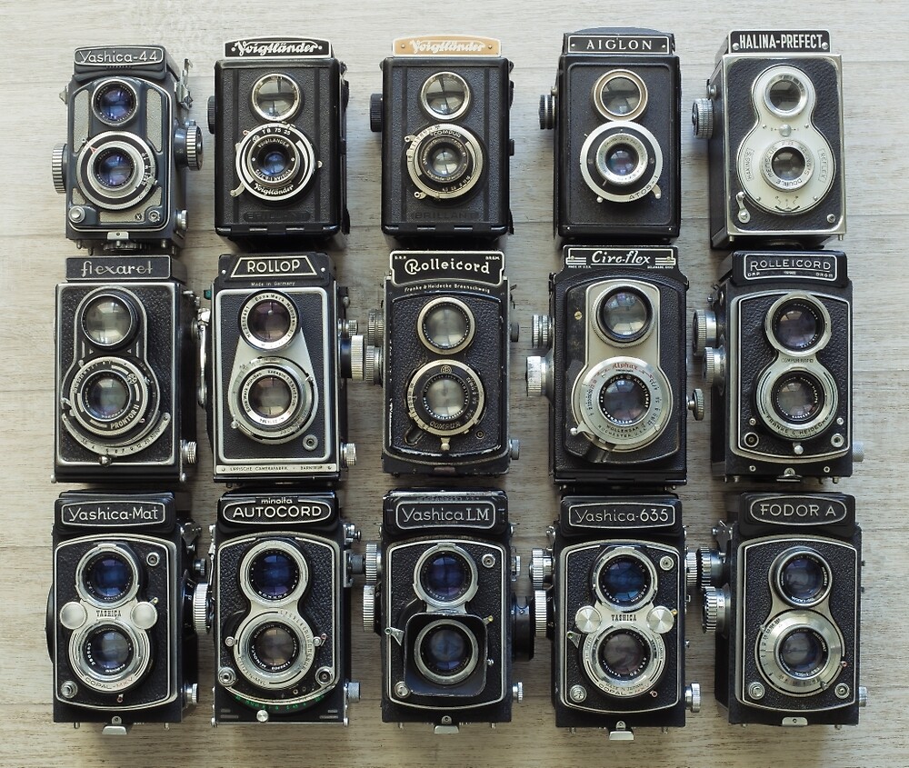 "TLR Cameras" by Keith G. Hawley | Redbubble