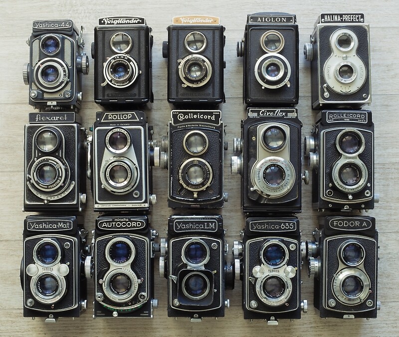 "TLR Cameras" by Keith G. Hawley | Redbubble